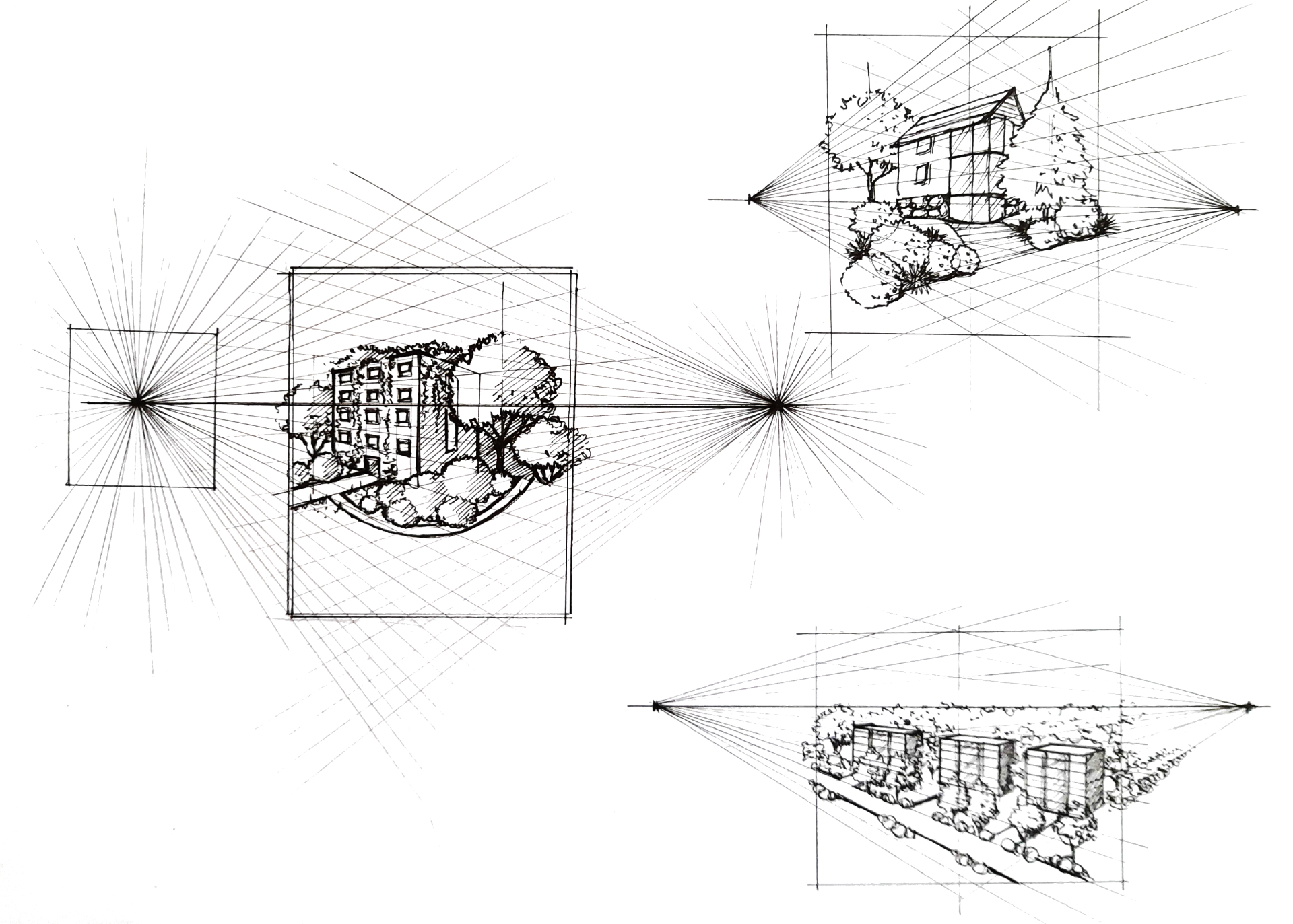 Perspektiva :: Kreslení zahrad